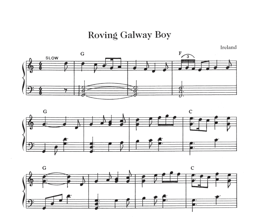 Roving Galway Boy – Harp Column Music