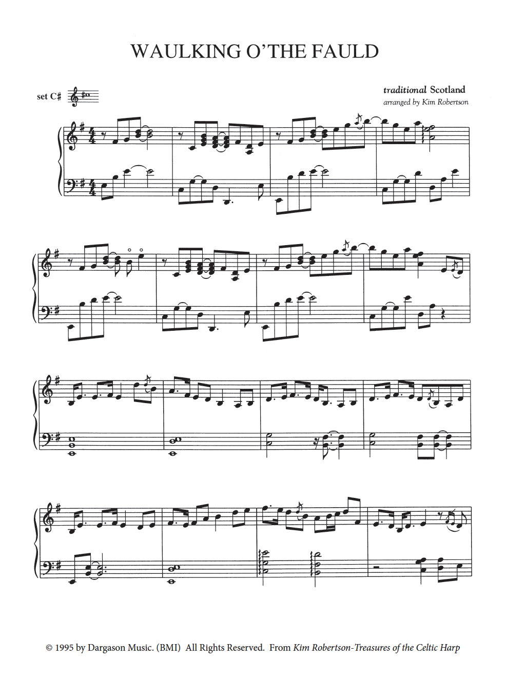 Waulking o’ the Fauld – Harp Column Music
