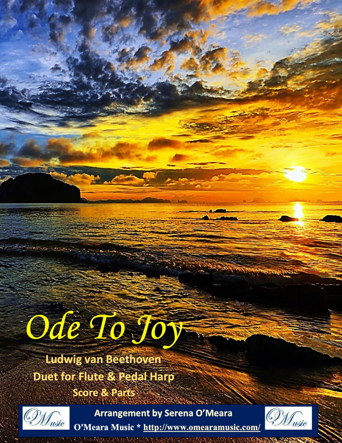 Ode to Joy (Pedal Harp and Melody Instrument) – Harp Column Music