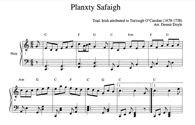 Planxty Safaigh – Harp Column Music