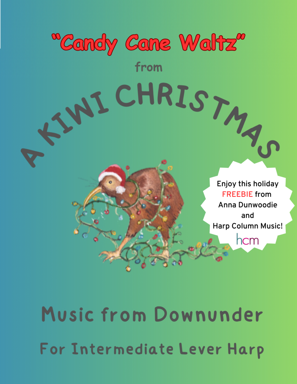 Candy Cane Waltz—freebie! – Harp Column Music