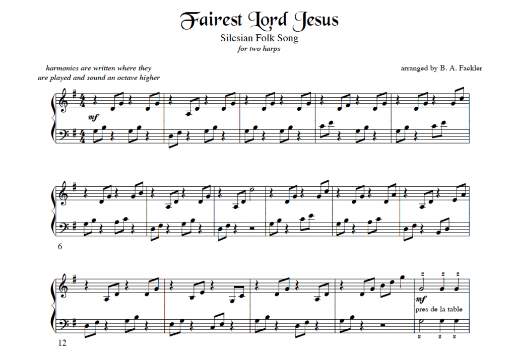 The Sacred Lever Harp – Harp Column Music