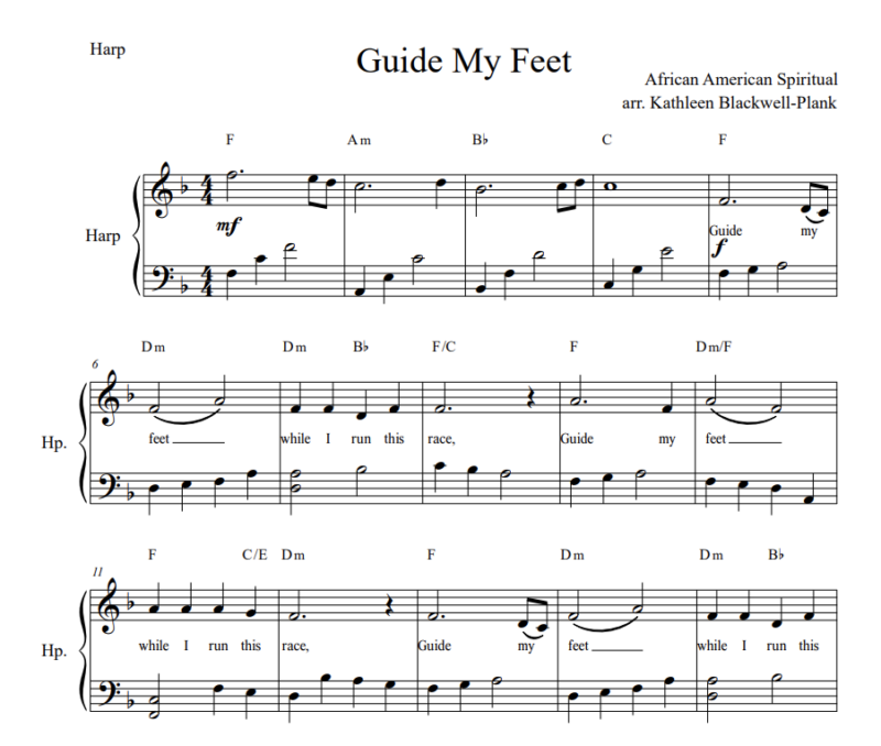African American Spirituals – Harp Column Music