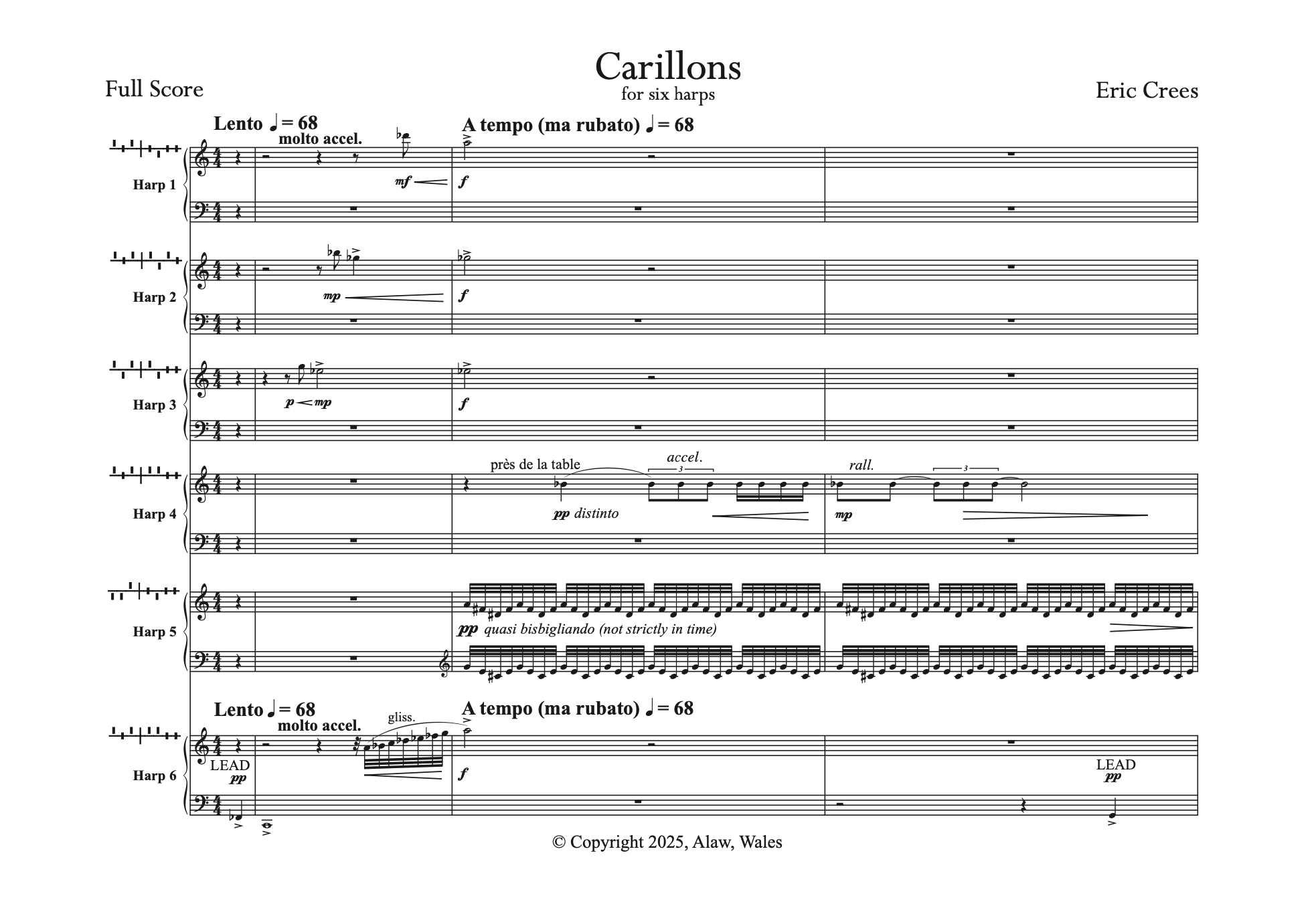 Carillons – Harp Column Music