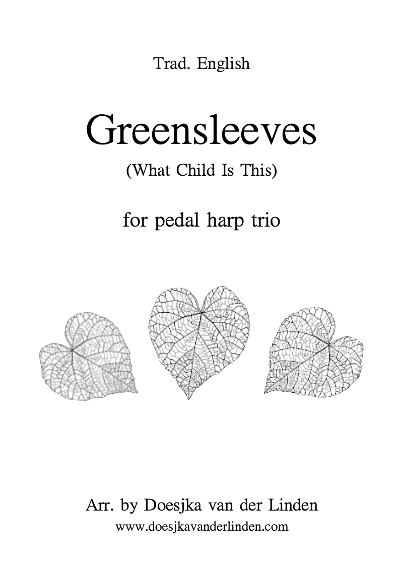 Greensleeves (for 3 harps) – Harp Column Music