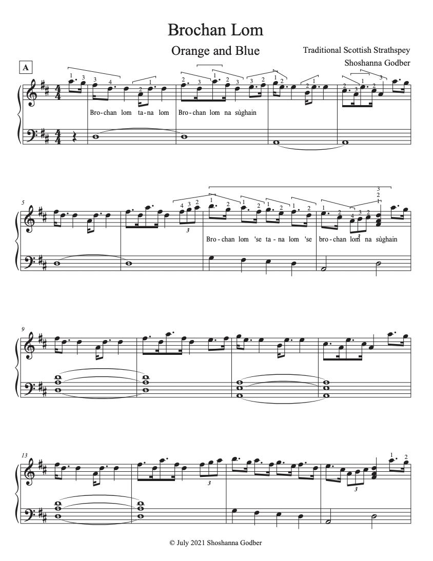 Brochan Lom – Harp Column Music