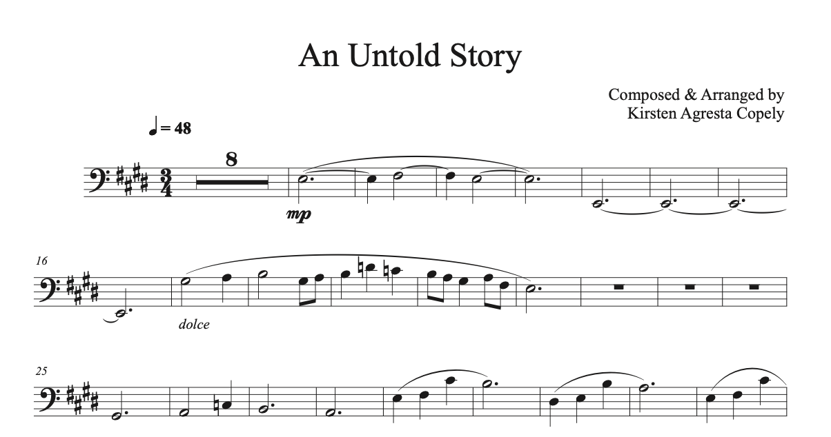 An Untold Story – Harp Column Music