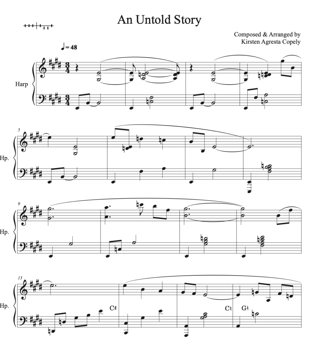 An Untold Story – Harp Column Music