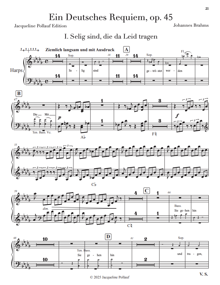 Choral Repertoire – Harp Column Music