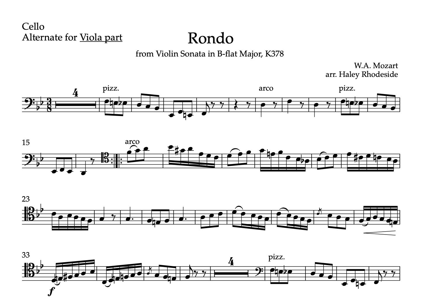 Rondo – Harp Column Music