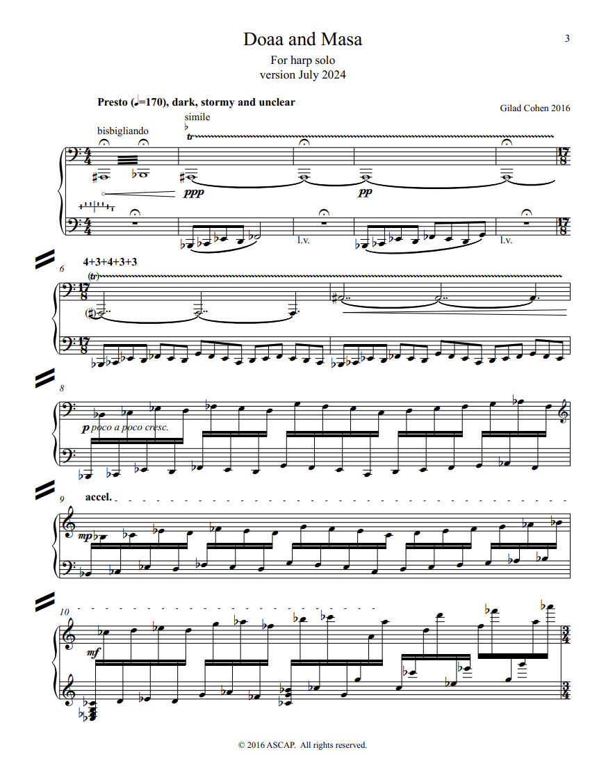 Doaa and Masa – Harp Column Music