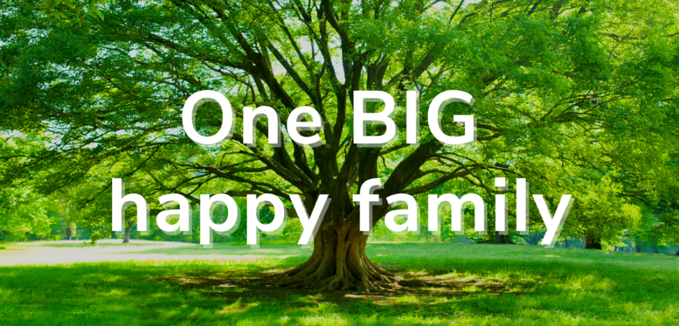 One Big Happy Family | Harp Column