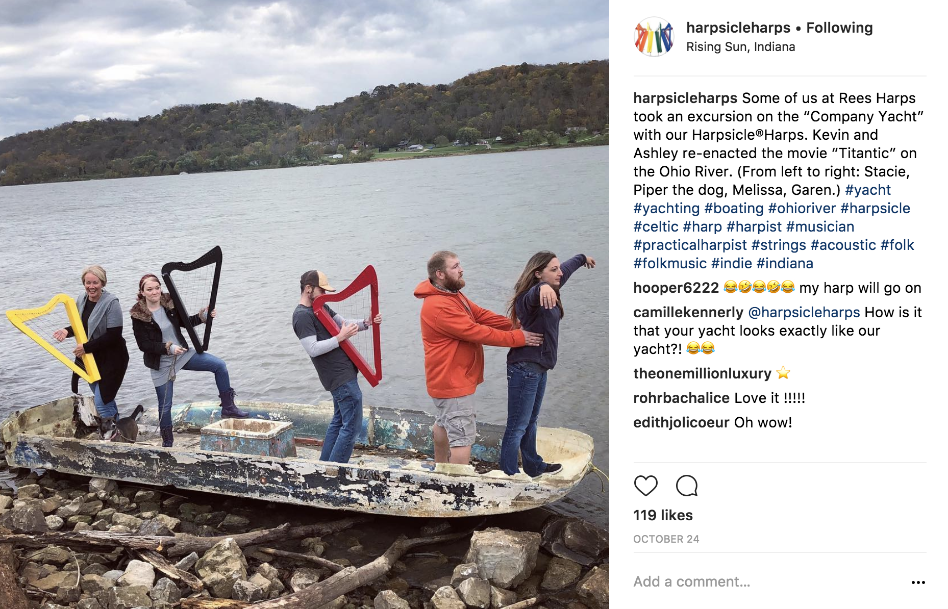 Top Ten Harp Instagram Accounts of 2017 | Harp Column