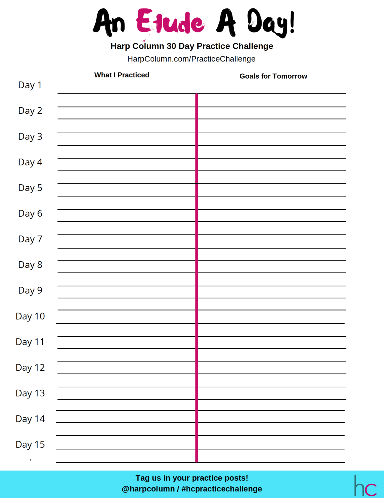 Practice Challenge 2023 | Harp Column