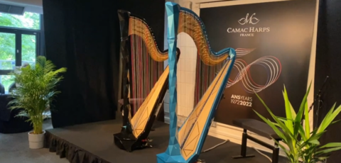 Camac unveils new harp model, Jubilé | Harp Column