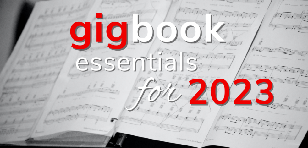 Gig Book Essentials for 2023 | Harp Column