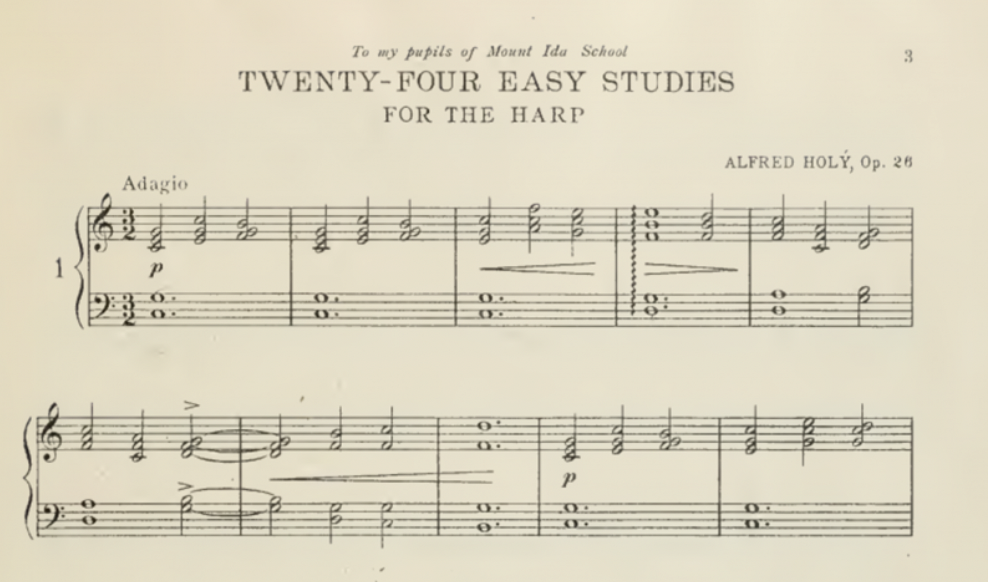 Etudes Every Day | Harp Column