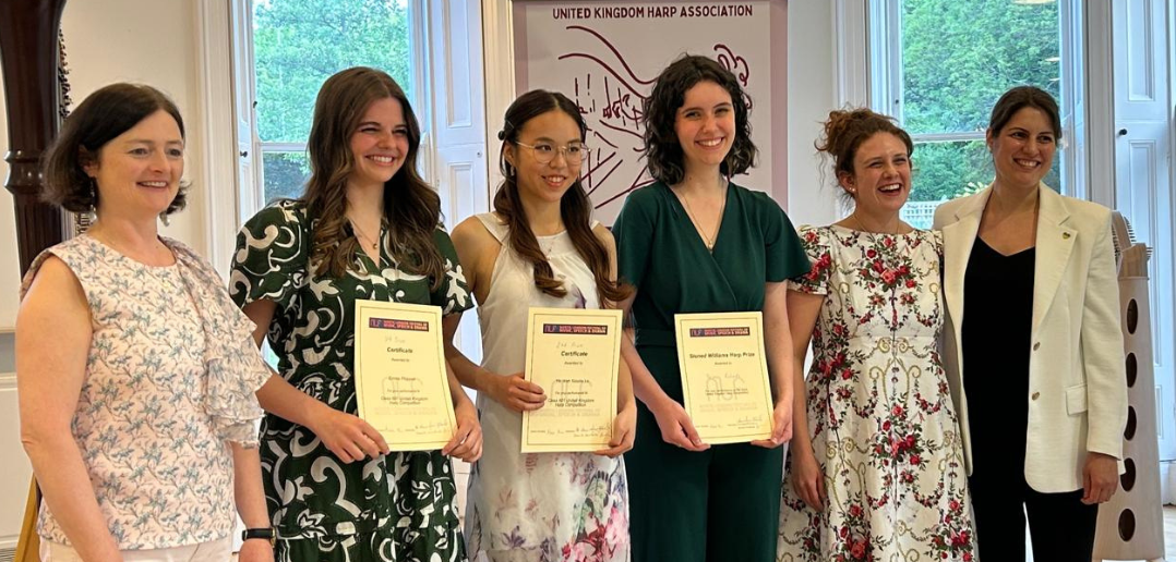 United Kingdom Harp Competition announces 2025 winners | Harp Column