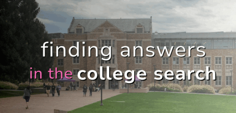 Finding Answers in the College Search | Harp Column