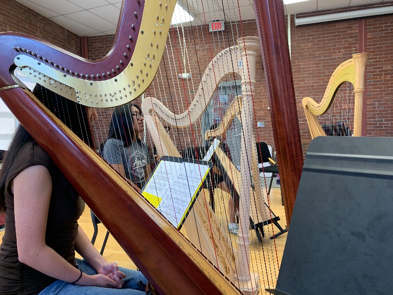 Westfield State University | Harp Column