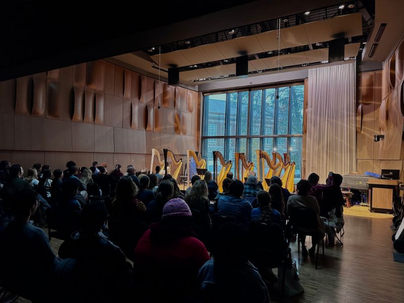 Michigan State University | Harp Column