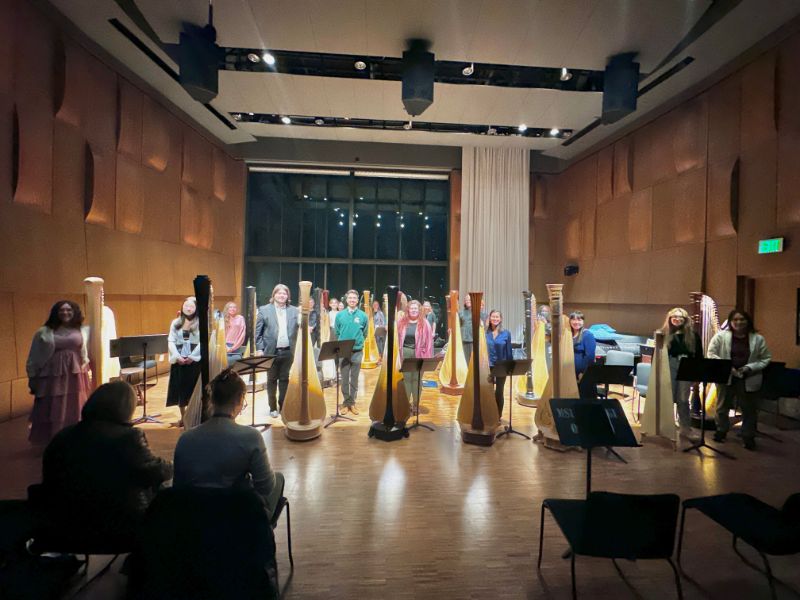 Michigan State University | Harp Column