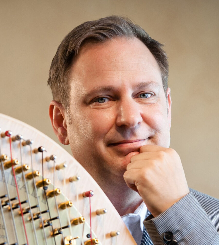 John A. Wickey | Harp Column