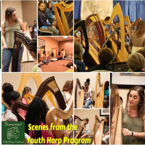 Somerset Folk Harp Festival Youth Harp Program | Harp Column
